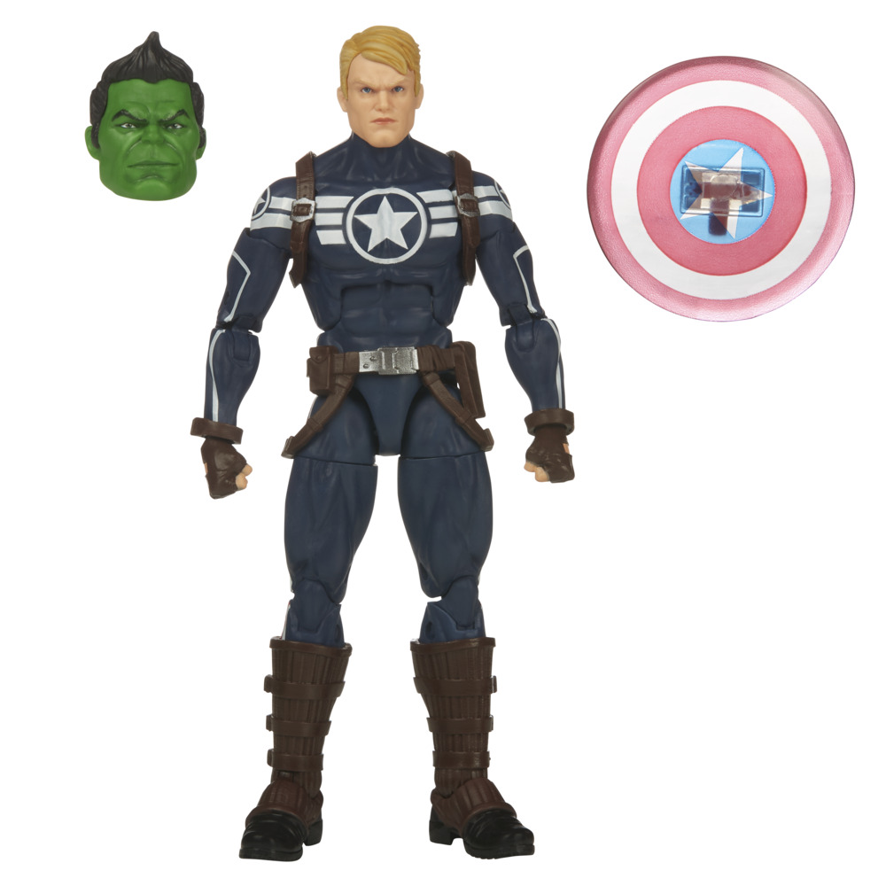 Marvel Legends Series Marvel Comics Commander Rogers 6-Inch Action ...