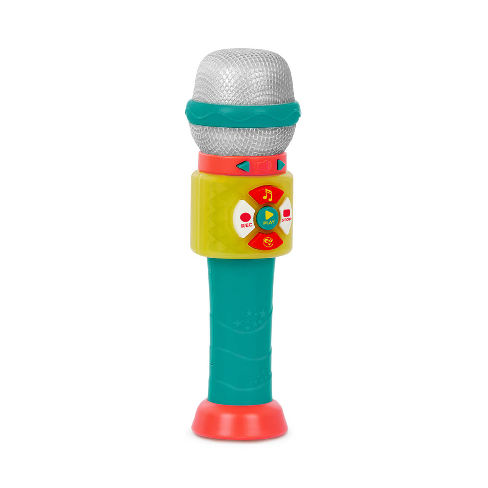 B. toys Shinin' Musical Mic Toy Musical Microphone with Bluetooth ...