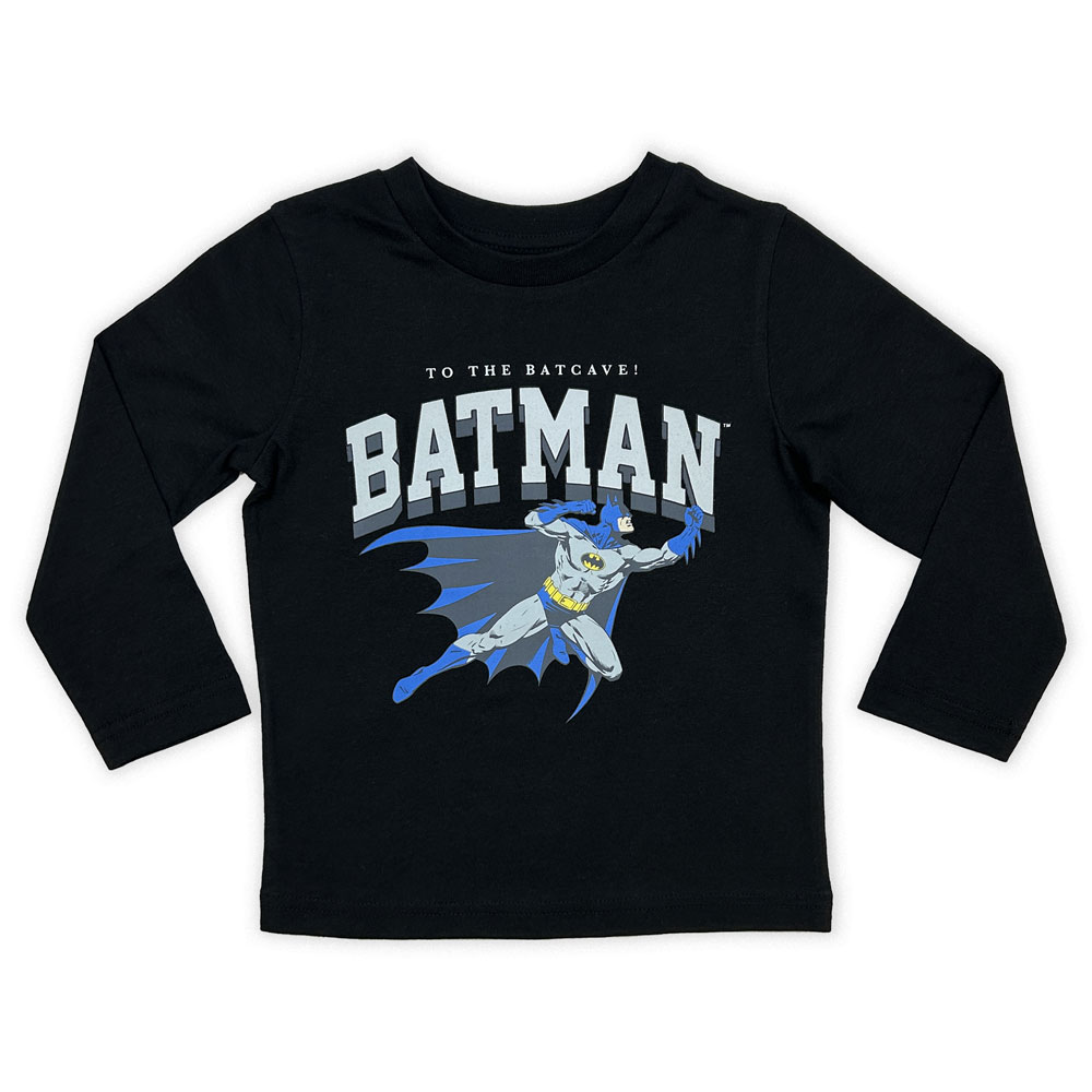 Batman - Long Sleeve Tee - Black - 4T | Babies R Us Canada