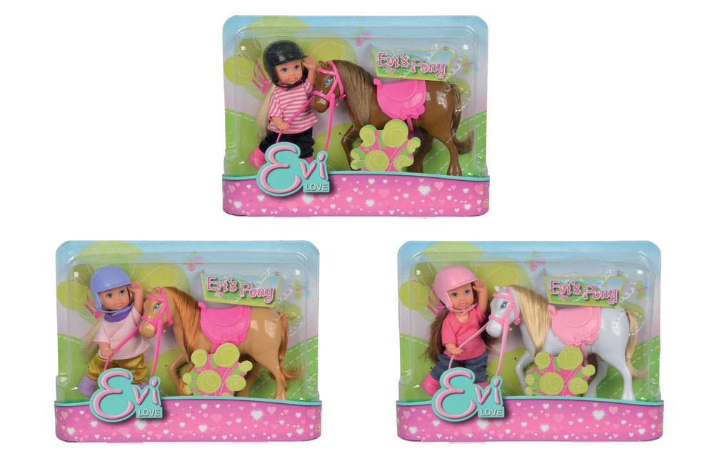 Evi Love - Evi's Pony - 1 per order, assortment may vary (Each sold ...