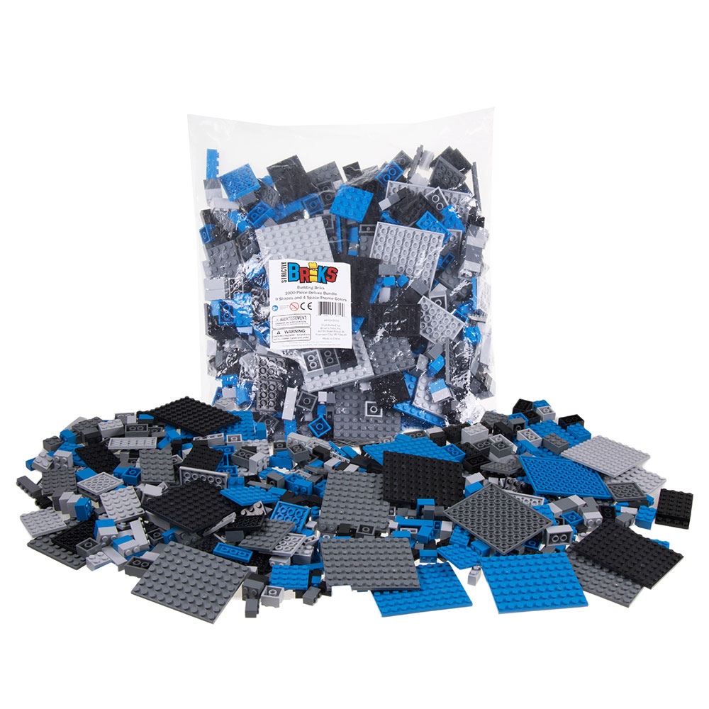 Strictly Briks - Brik Set - 1008 Pieces - 8 Clear Colours | Toys R Us ...