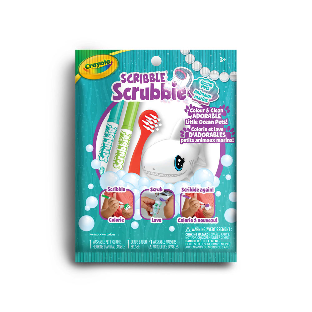 Scribble Scrubbie Ocean Pets - 1 Bag | Toys R Us Canada