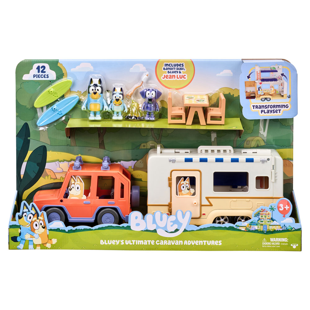 Bluey's Ultimate Caravan Adventures Playset - R Exclusive | Toys R Us ...