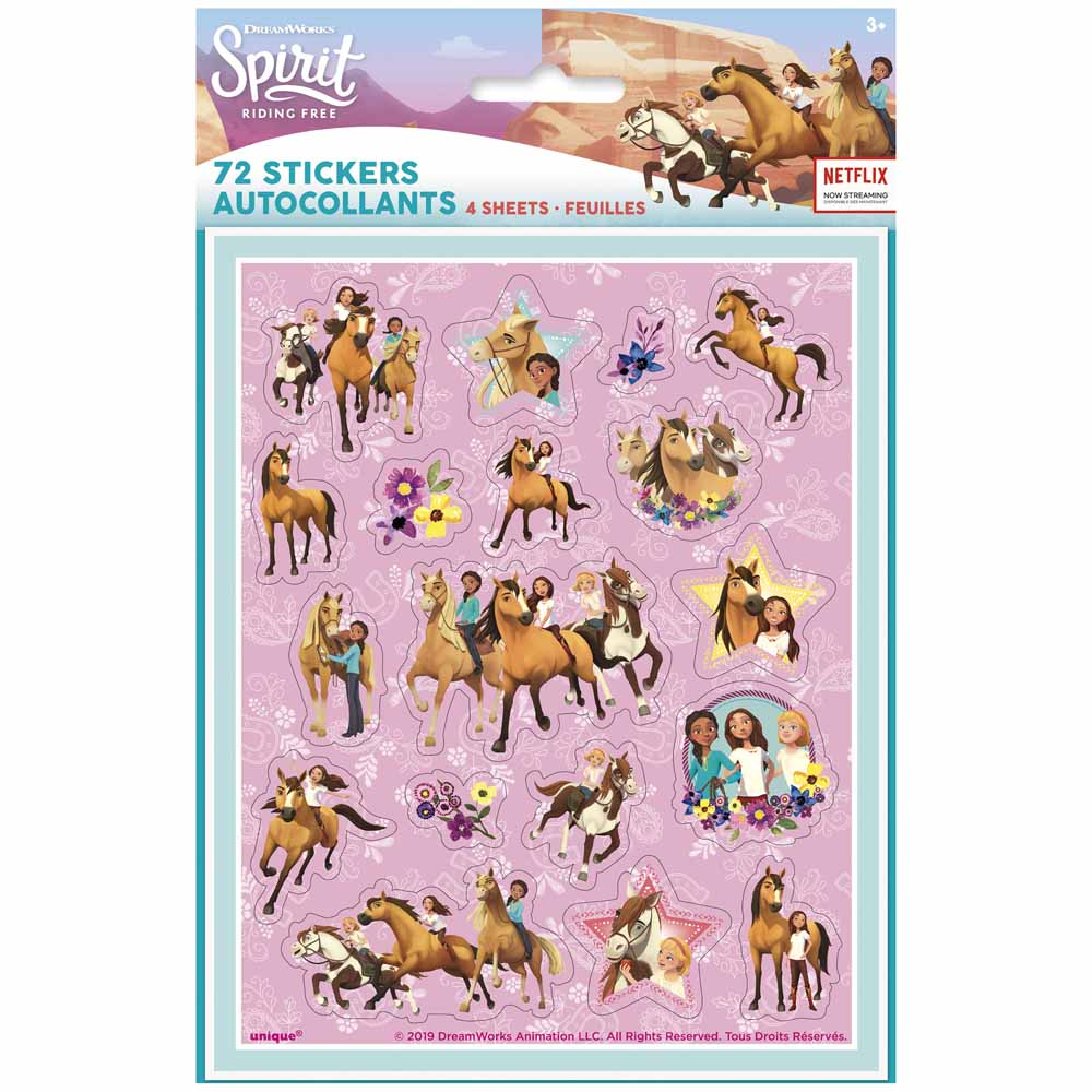 Spirit Sticker Sheets, 4 pieces | Toys R Us Canada