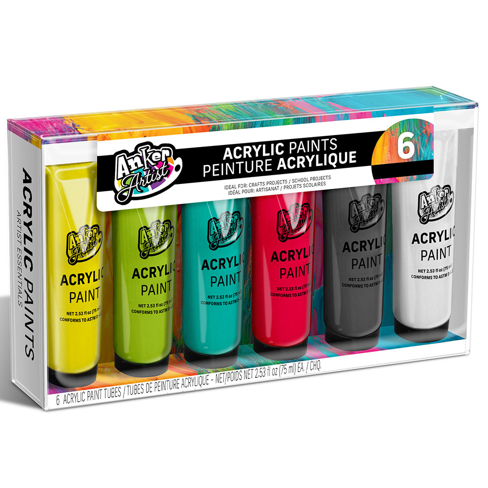 Acrylic Paint - 6 Pack | Toys R Us Canada