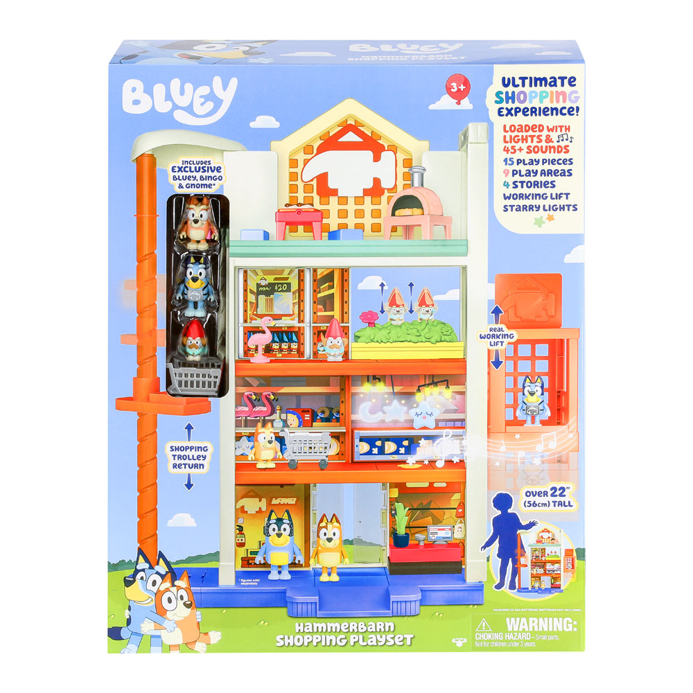 Centre Commercial Bluey Hammerbarn - Notre exclusivité | Toys R Us Canada