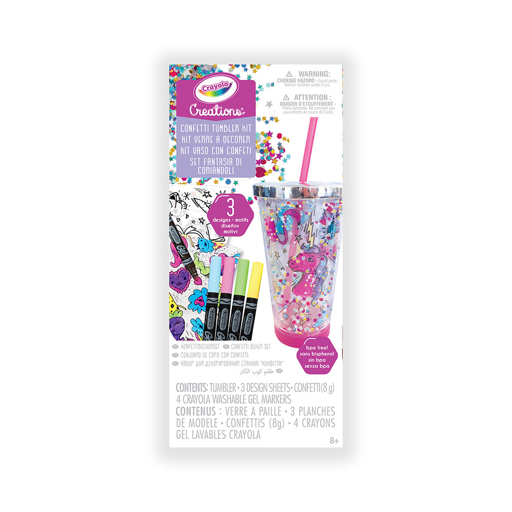 Crayola Creations Confetti Tumbler Kit | Toys R Us Canada