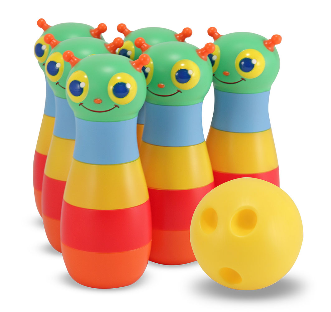 Melissa & Doug - Giddy Bug Bowling Set - styles may vary - English ...