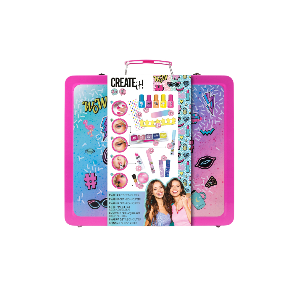 Create It! Makeup Set Neon/Glitter Tin | Toys R Us Canada