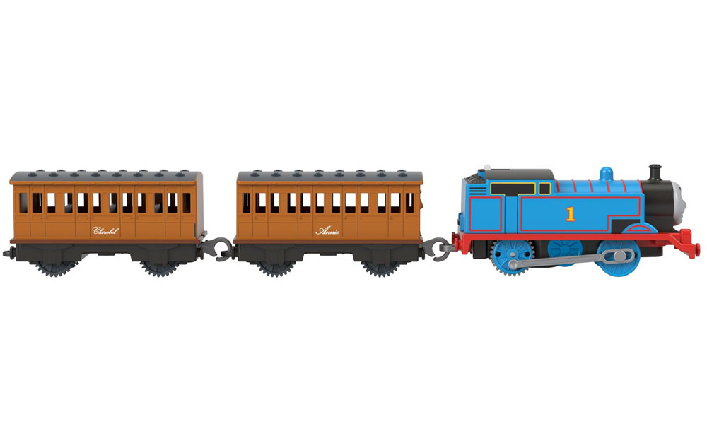 Thomas & Friends Thomas Annie & Clarabel Motorized Toy Train | Toys R ...