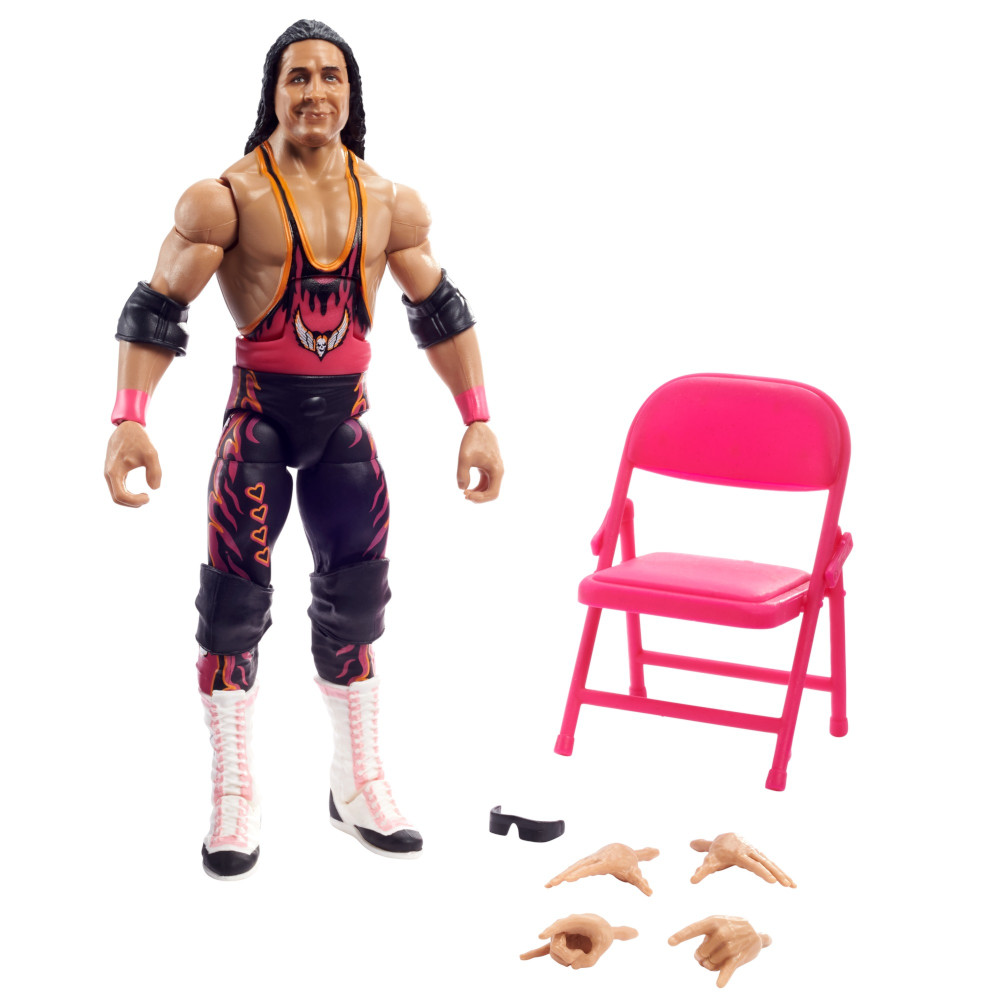 WWE Survivor Series Bret "Hit Man" Hart Elite Collection Action Figure ...