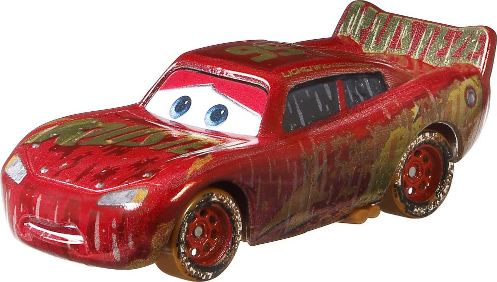 Disney Pixar Cars Muddy Rusteze Racing Center Lightning McQueen Vehicle ...