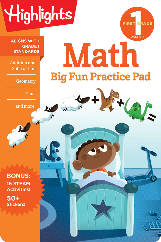 First Grade Math Big Fun Practice Pad - English Edition | Toys R Us Canada