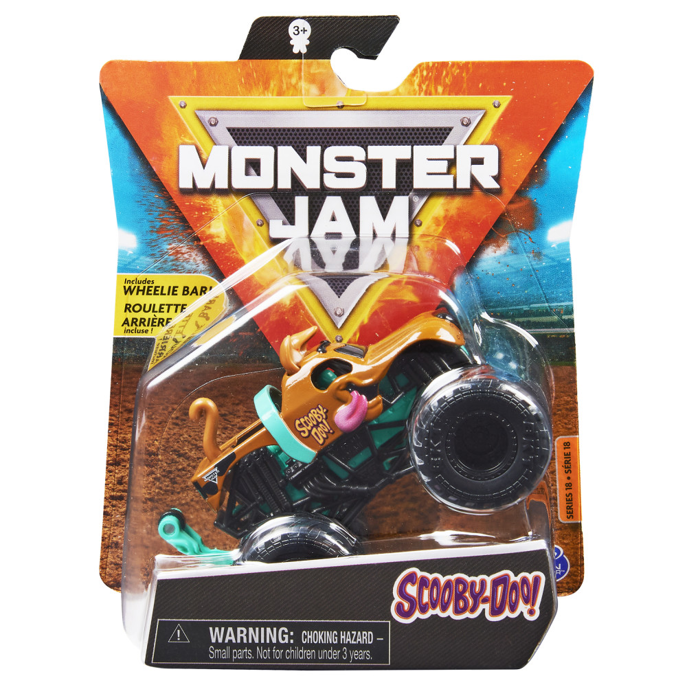 Monster Jam, Official Scooby-Doo Monster Truck, Die-Cast Vehicle, Ruff ...