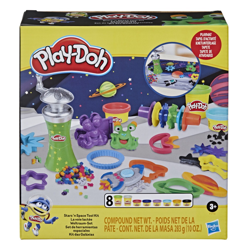 Play-Doh Stars 'n Space Tool Kit Outer Space Toy with 8 Colors | Toys R ...