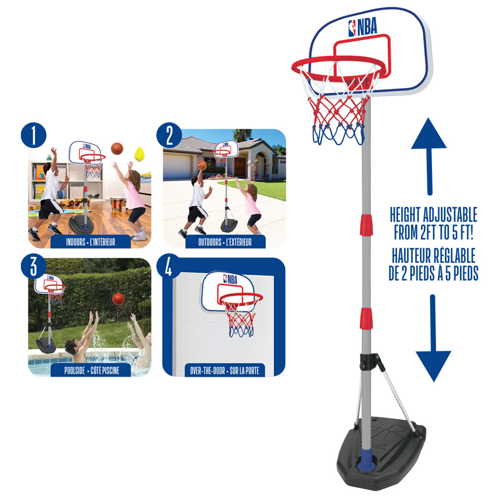 NBA - 4-In-1 Junior Toy Basketball System - R Exclusive | Toys R Us Canada
