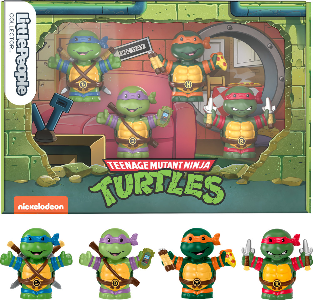 Fisher-Price Little People Collector Teenage Mutant Ninja Turtles ...