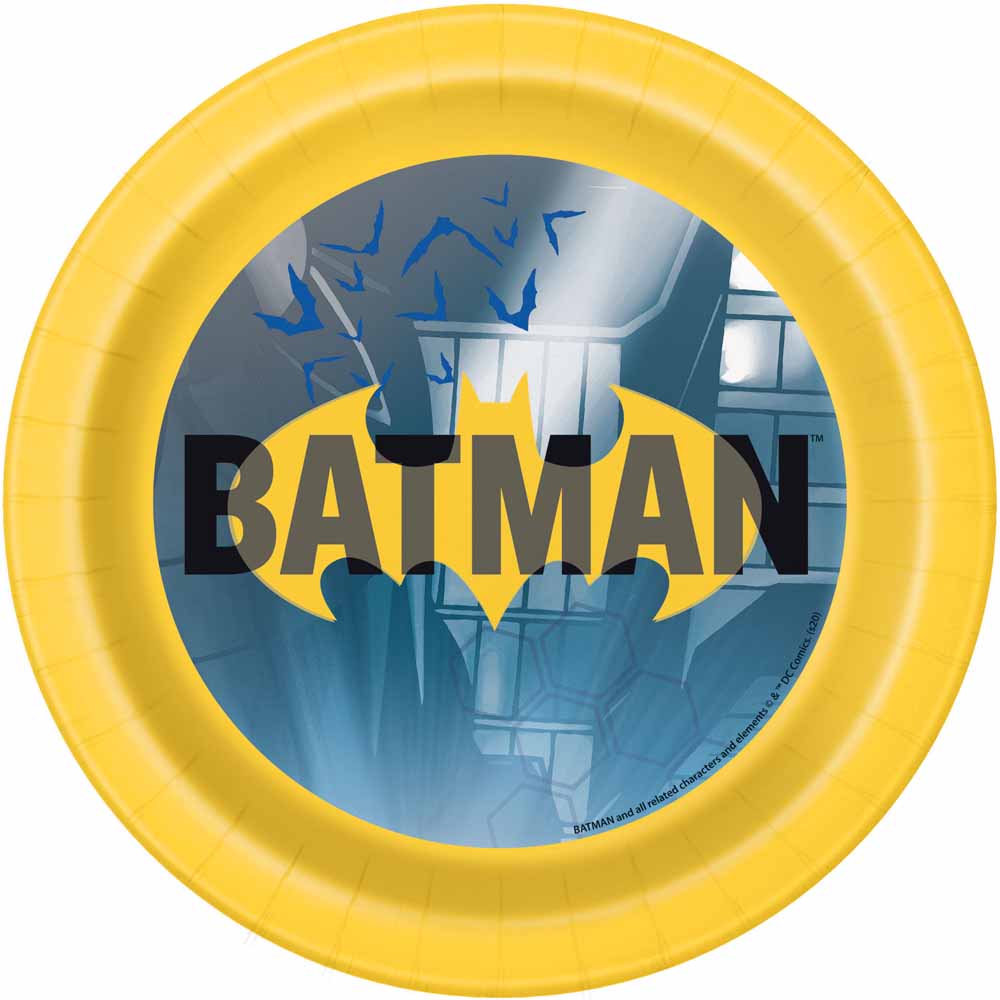 Batman 7" Plates, 8 pieces | Toys R Us Canada