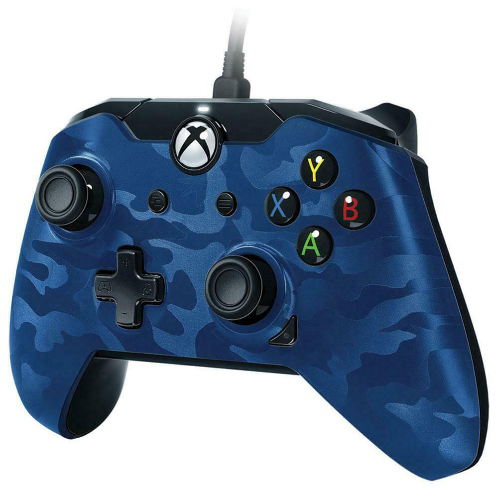Xbox One Controller Wired Blue Camo | Toys R Us Canada