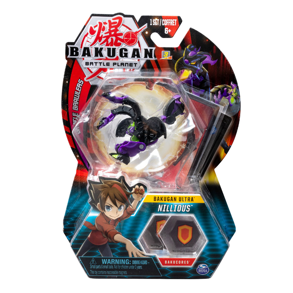 Bakugan Ultra Ball Pack, Nillious, Créature transformable à ...