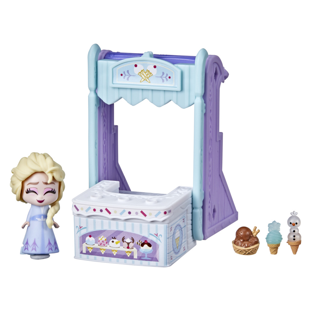 Disney's Frozen 2 Twirlabouts Series 1 Elsa Sled to Shop Playset | Toys ...