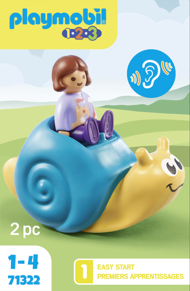 PLAYMOBIL 1.2.3 Rocking Snail | Toys R Us Canada