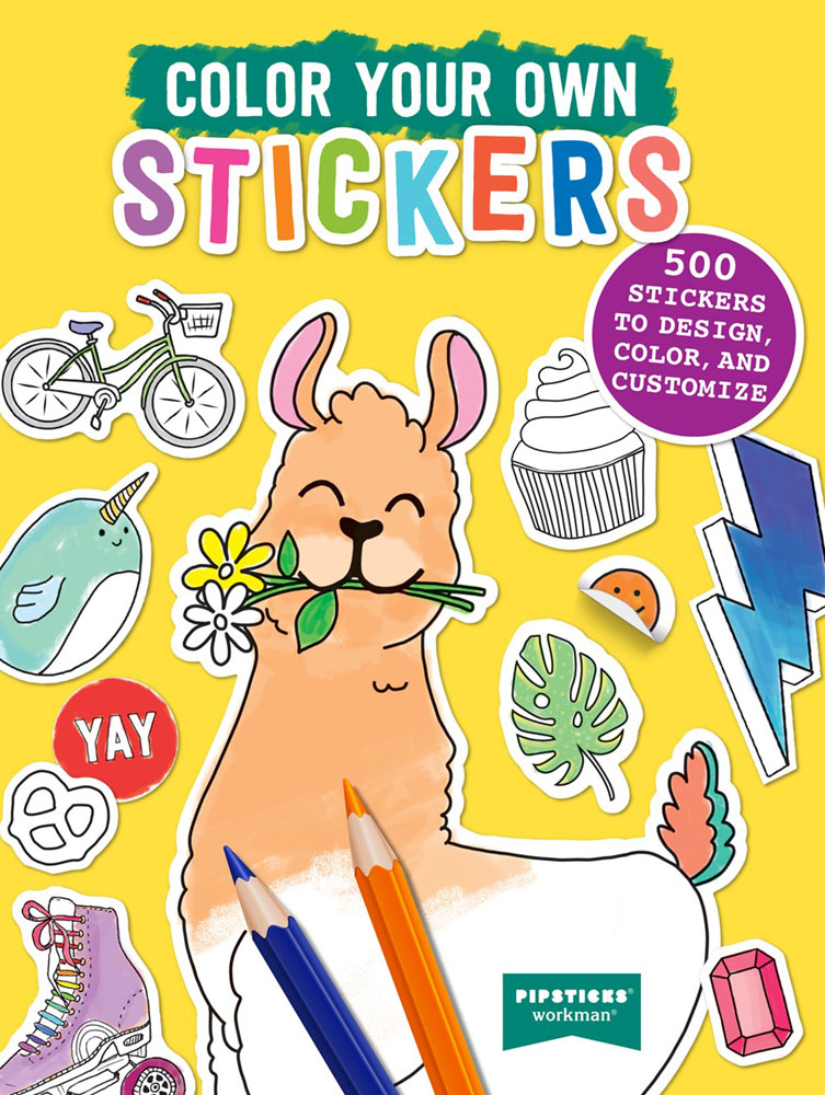 Color Your Own Stickers - English Edition | Toys R Us Canada