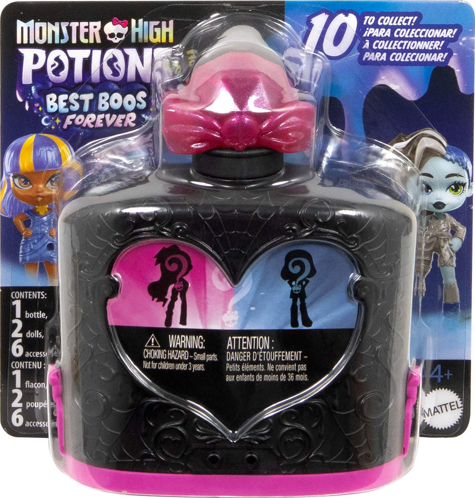 Monster High Potions Best Boos Forever Mini 6" Doll, Surprise Character ...