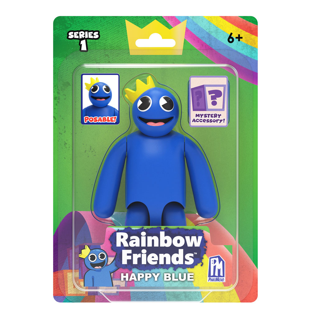 Rainbow Friends - Action Figure - Happy Blue | Toys R Us Canada