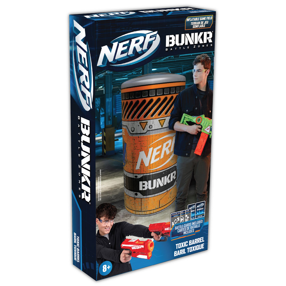 Cache de protection NERF BUNKR Baril Toxique | Toys R Us Canada