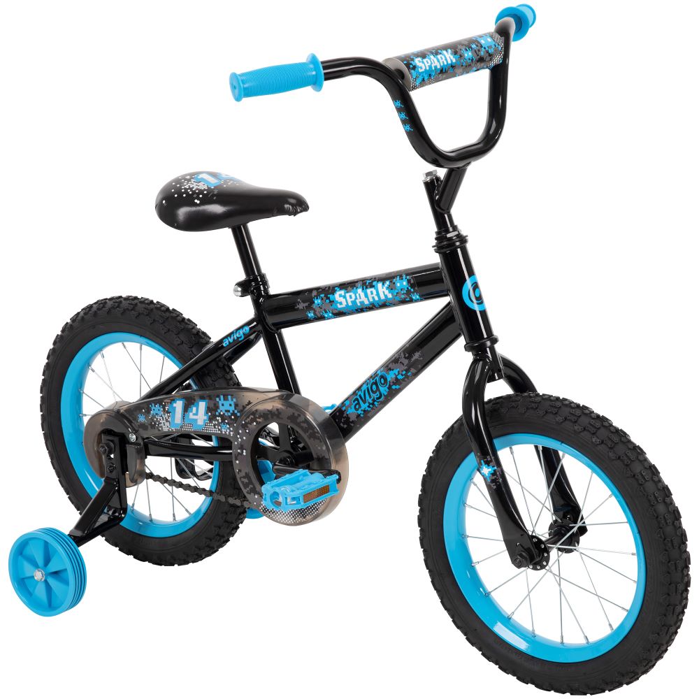 Avigo Spark, 14 inch Bike Blue and Black | Toys R Us Canada