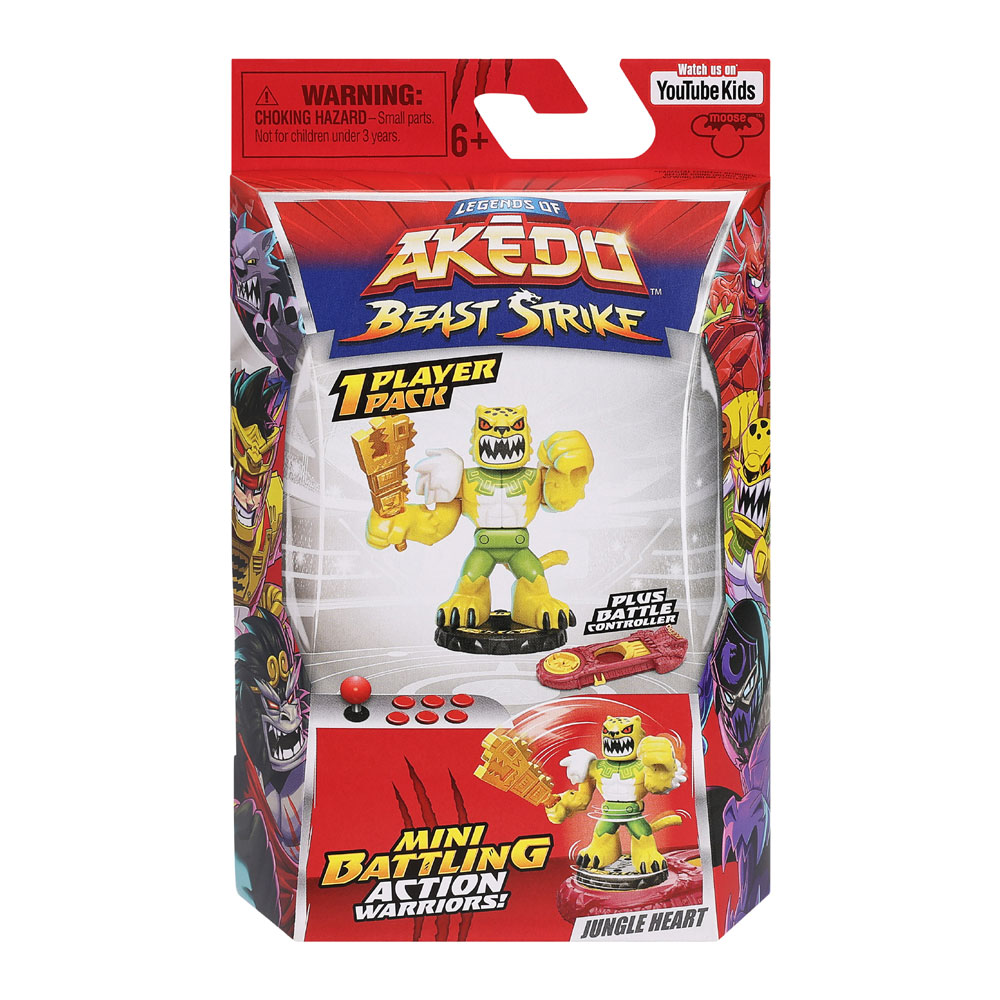 Akedo Single Pack Jungle Heart | Toys R Us Canada