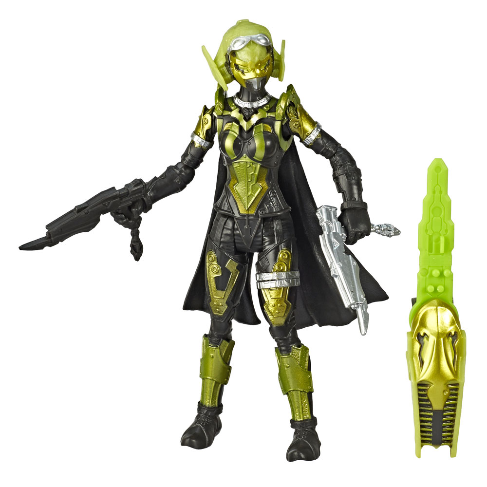 Power Rangers Beast Morphers Cybervillain Roxy 6-inch Action Figure Toy ...