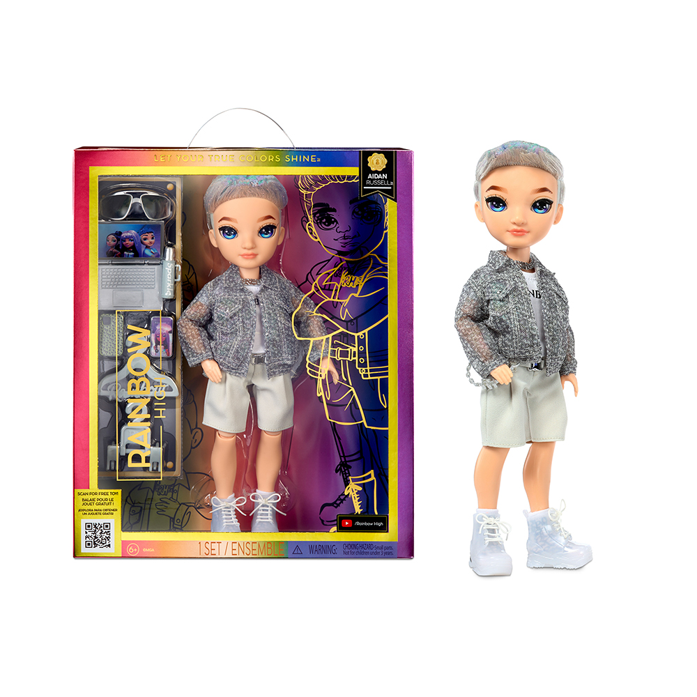 Rainbow High Aidan- Purple Boy Fashion Doll | Toys R Us Canada