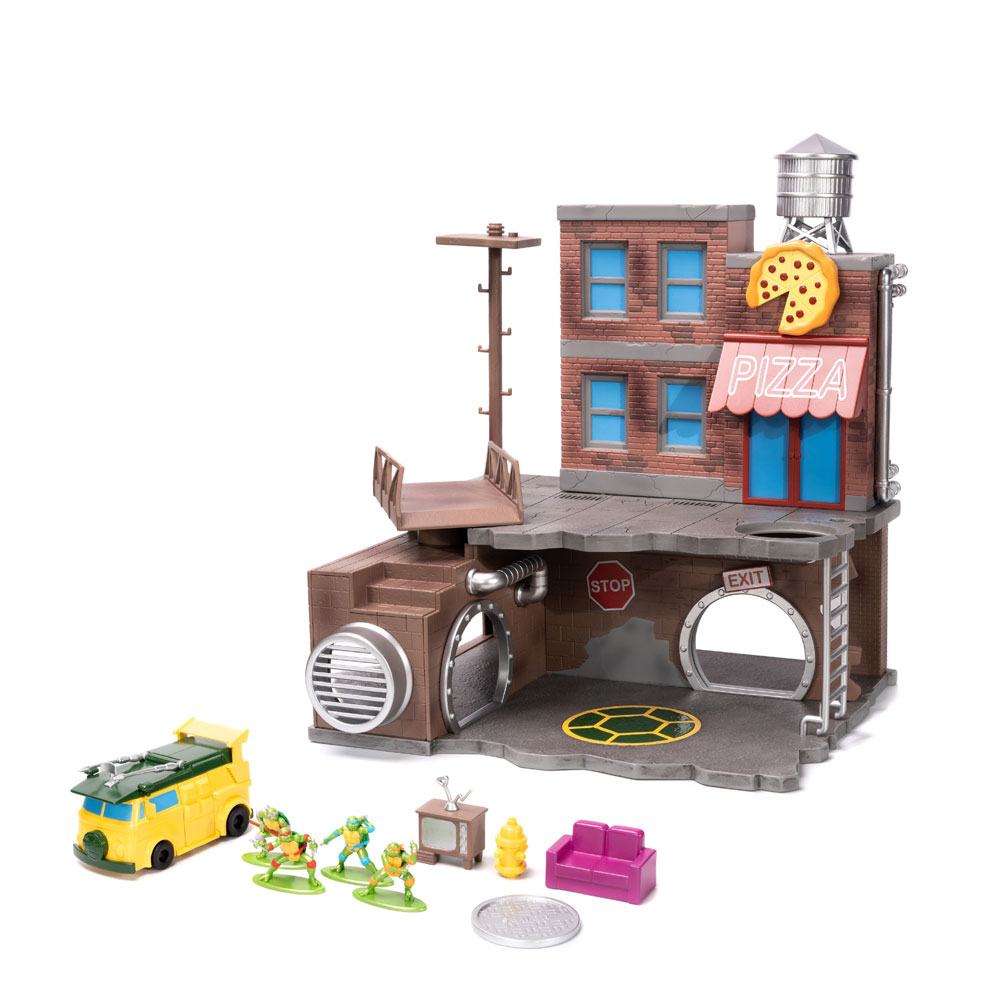TMNT Nano Playset W/ Metal Figs | Toys R Us Canada