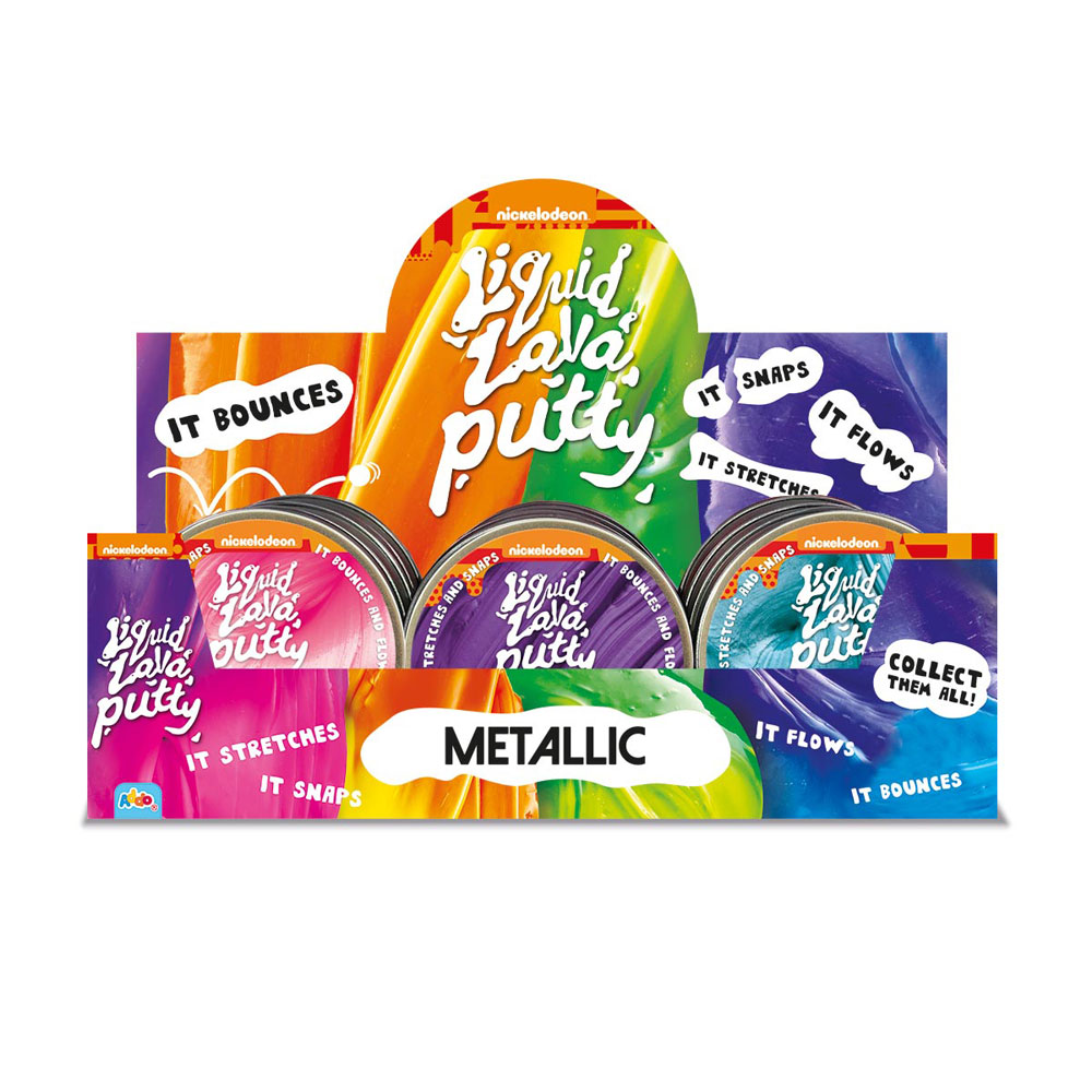 Nickelodeon Liquid Lava Putty Metallic Colours Assortment - R Exclusive ...