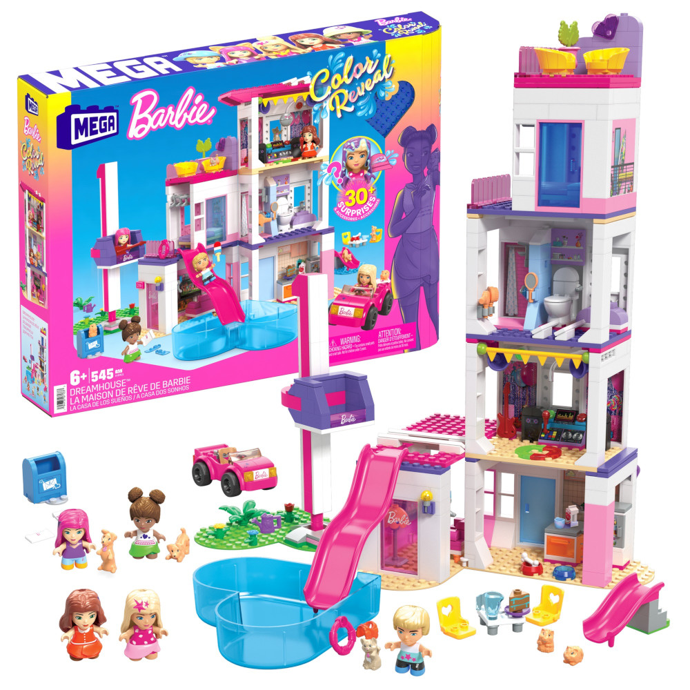 Mega Construx Barbie DreamHouse | Toys R Us Canada