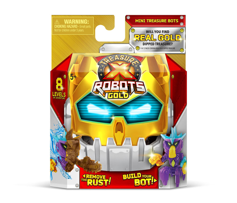 Treasure X Robots Gold - Mini Robot | Toys R Us Canada