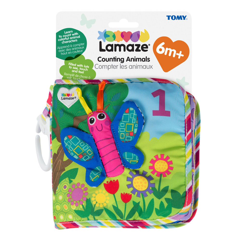Lamaze Counting Animals Soft Book | Babies R Us Canada
