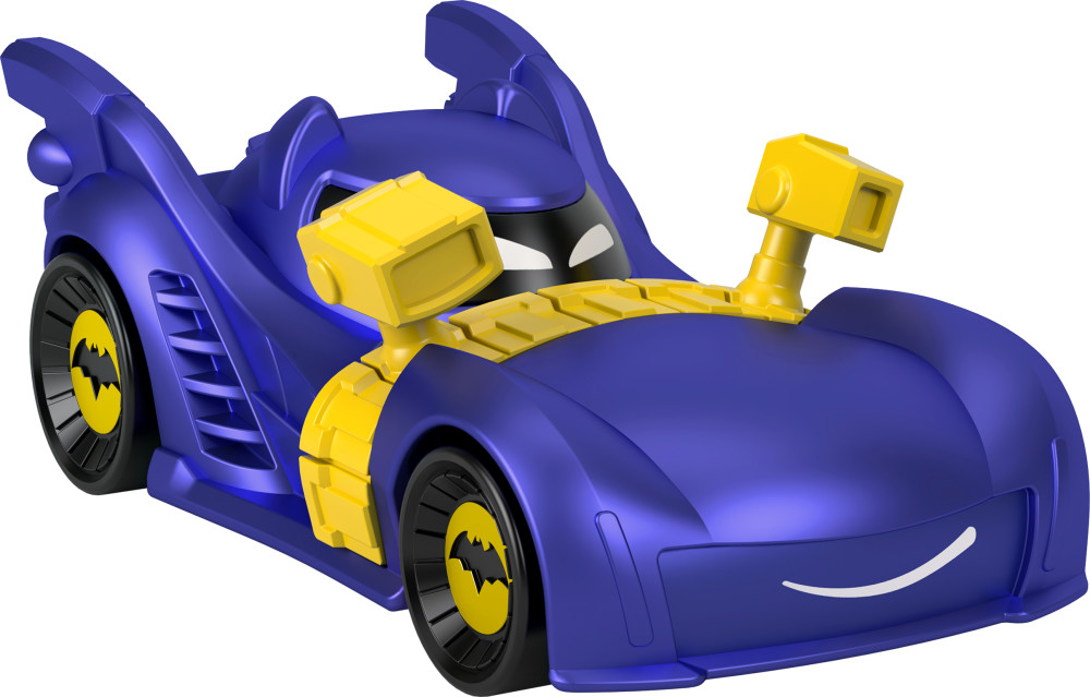 Fisher-Price DC Batwheels 1:55 Scale Bam the Batmobile Toy Car with ...