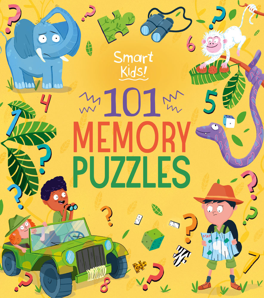 Smart Kids! 101 Memory Puzzles - English Edition | Toys R Us Canada
