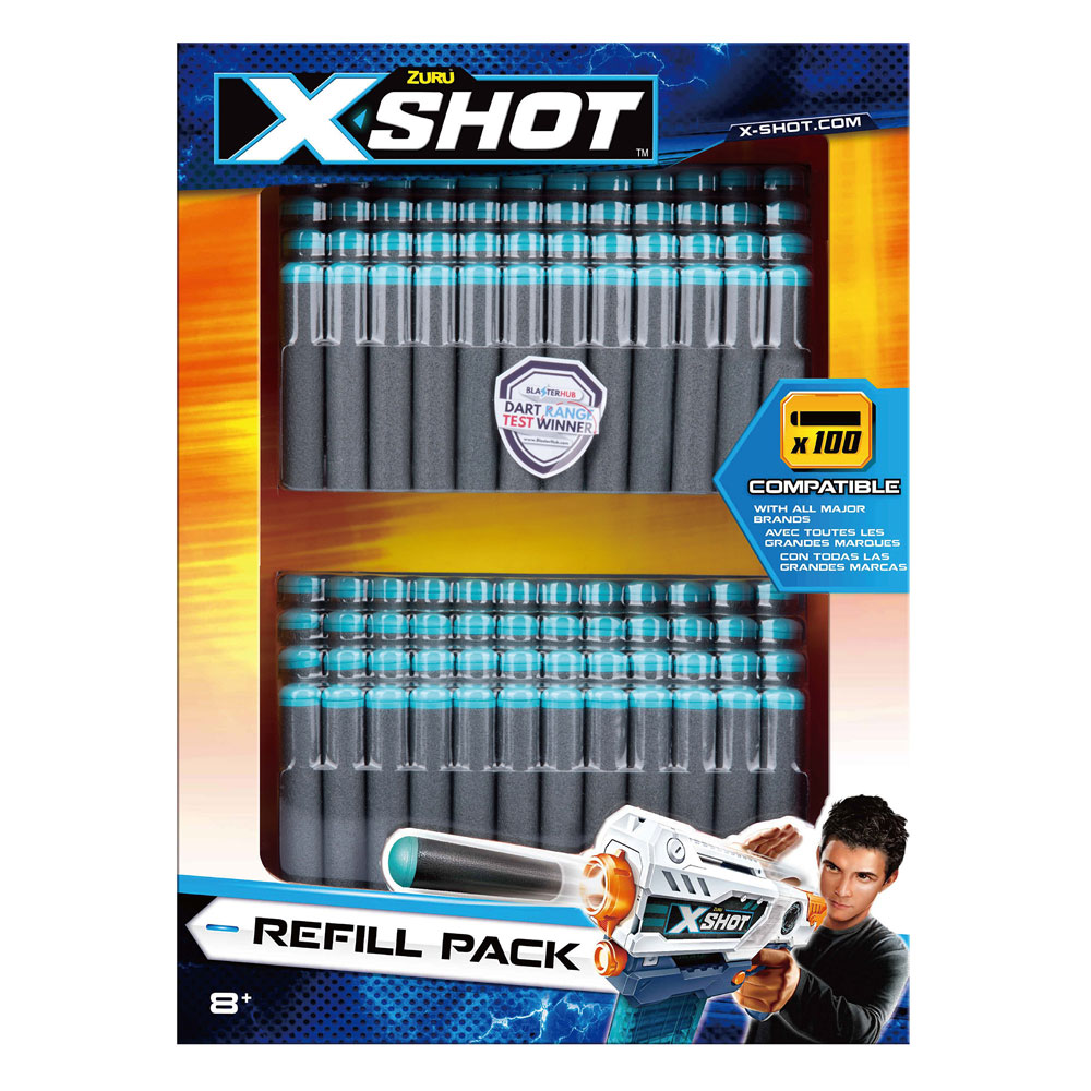 X-Shot Excel Foam Darts Refill Pack 100 Darts | Toys R Us Canada