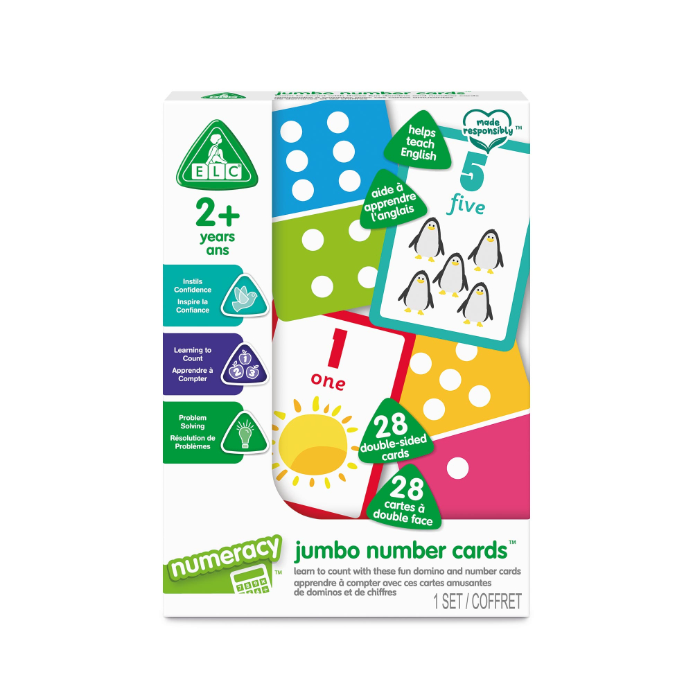 Early Learning Centre Jumbo Number Cards - R Exclusive | Toys R Us Canada