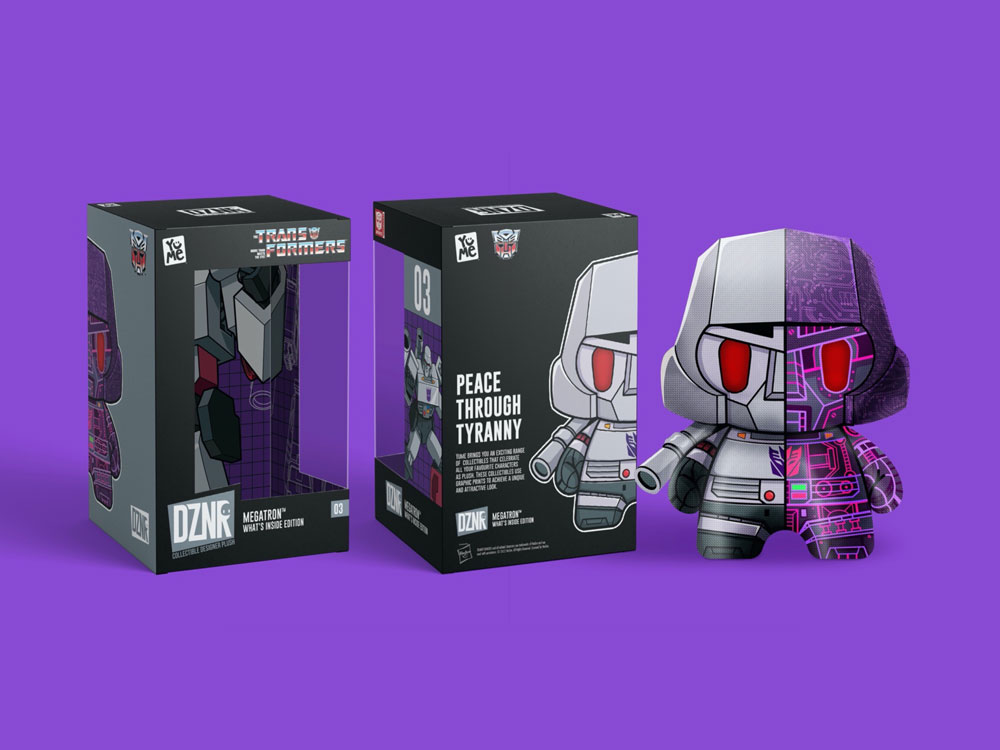 DNZR Collectible Designer Plush Toy - Transformers - MEGATRON | Toys R ...