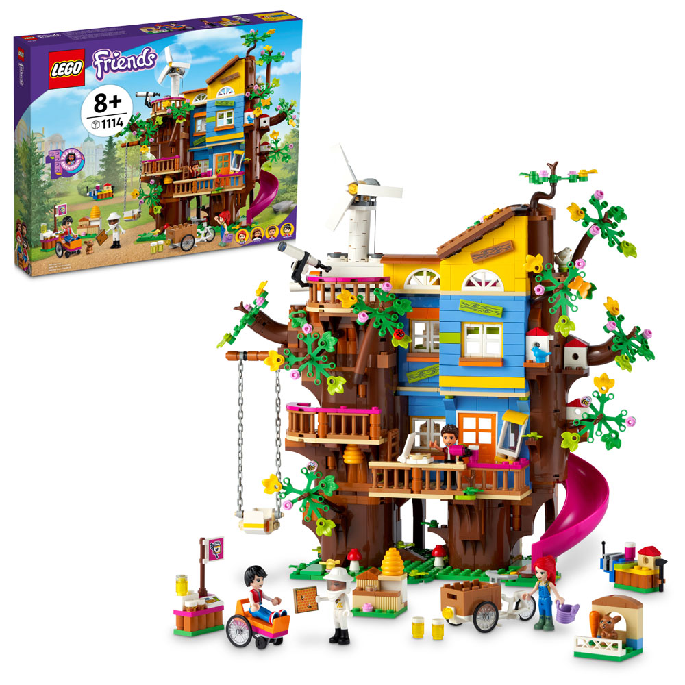 LEGO Friends Friendship Tree House 41703 Building Kit (1,114 Pieces ...