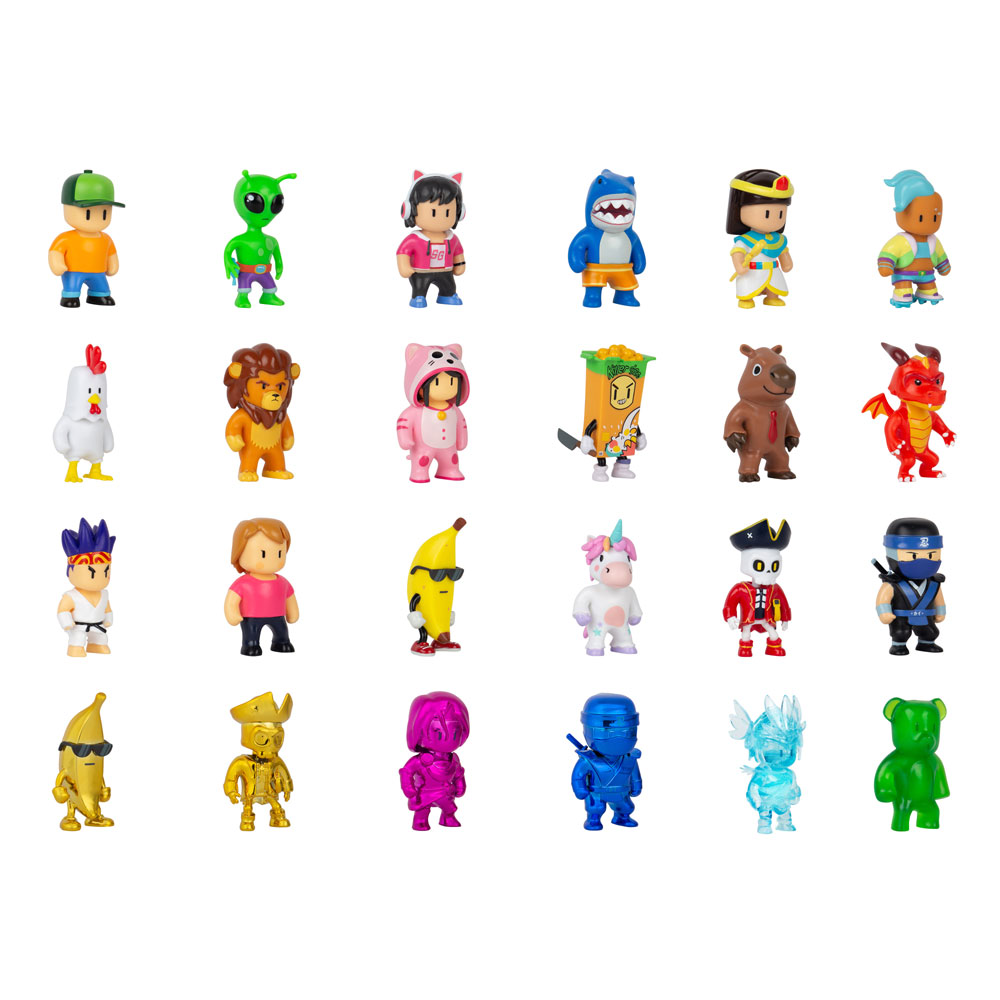 Stumble Guys Collectible Figures 1-pack in Blind Box - 24 Styles to ...