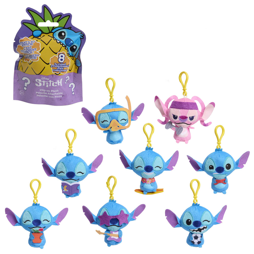 Disney Stitch Collectible Clip-On Mini Plush | Toys R Us Canada