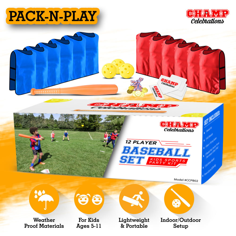Champ Celebrations All-In-1 Baseball Set | Toys R Us Canada
