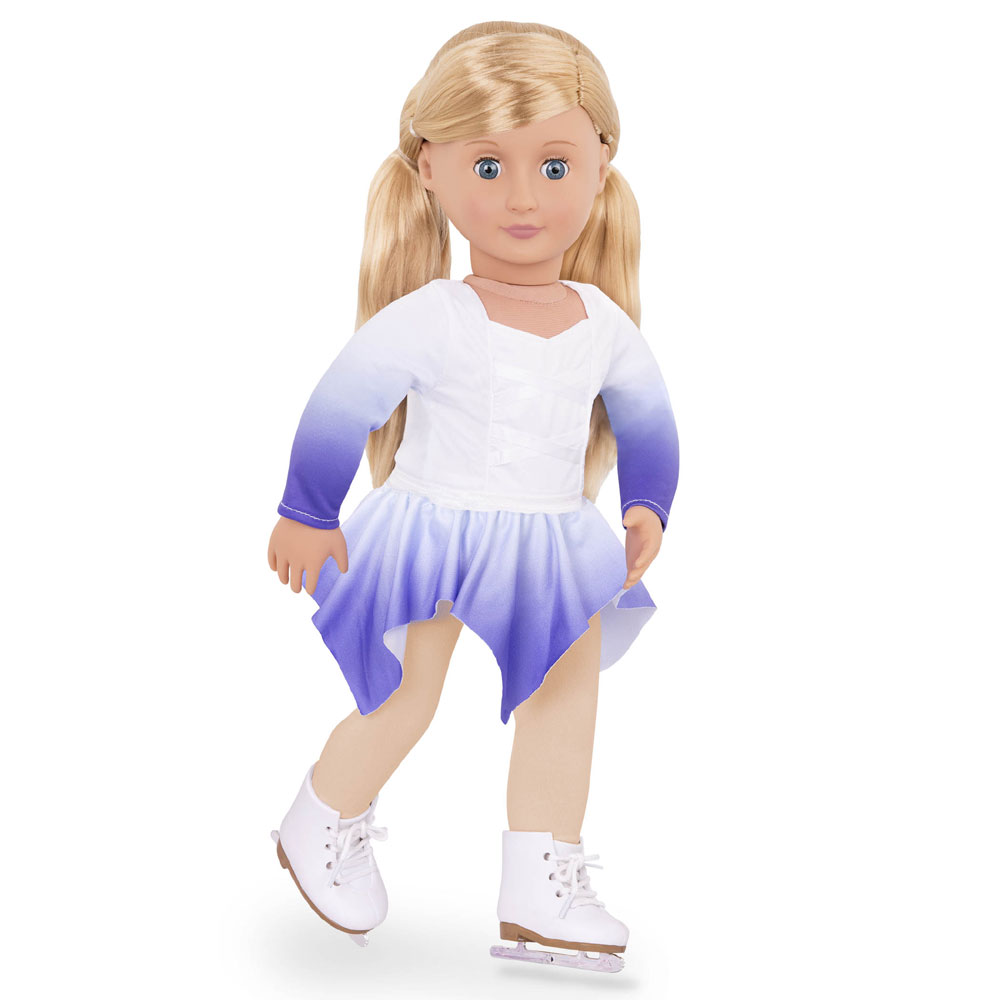 Our Generation, Katelyn, 18-inch Posable Ice Skating Doll | Toys R Us ...