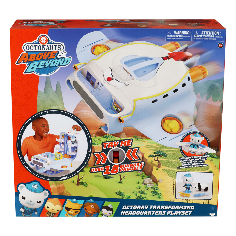 Octonauts S1 Octoray Transforming Playset Sound Effects | Toys R Us Canada